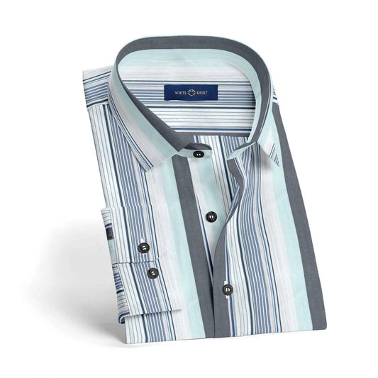 Stripe Shirts – White Cotton Shirt